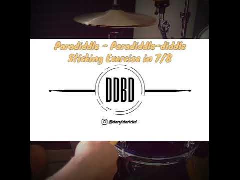Drum Sticking Exercise - Paradiddle - Paradiddle-diddle in 7/8 | Daryl Dizon - YouTube