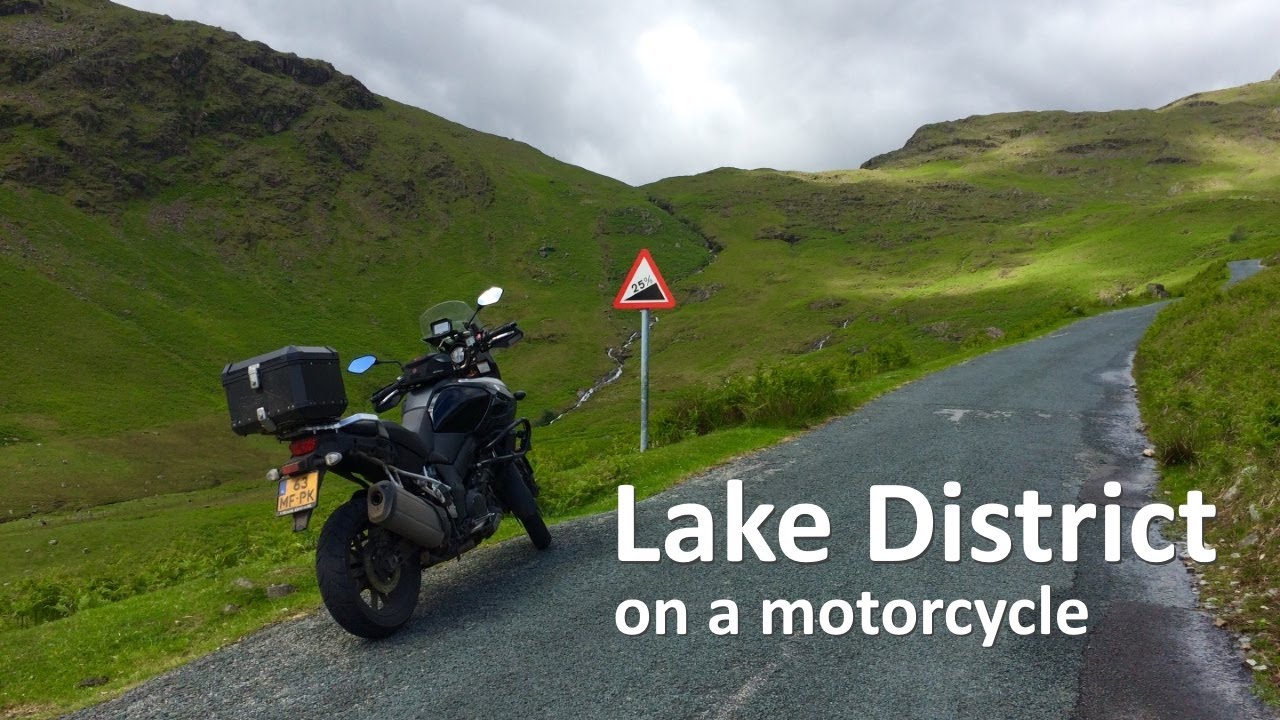 Lake District on a motorcycle - YouTube