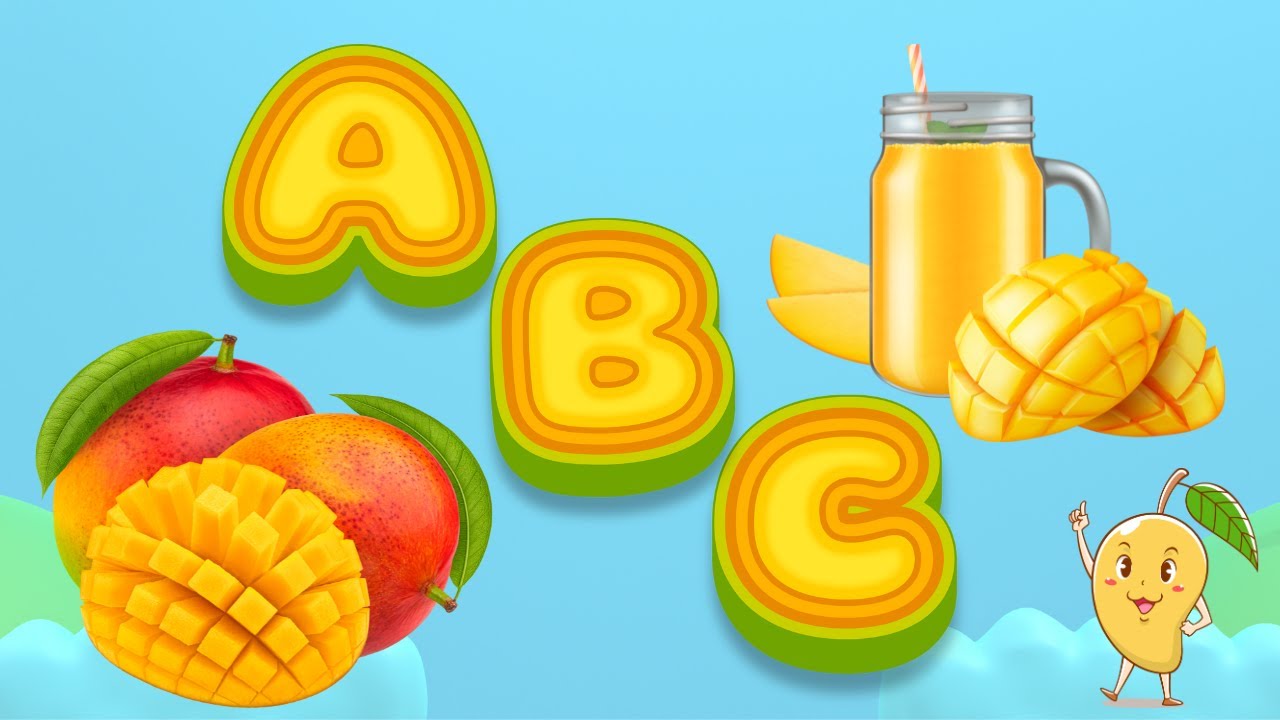 ABC Song with Juicy Mangoes 🍋 | Fun Alphabet Song for Kids | Learn ABC ...