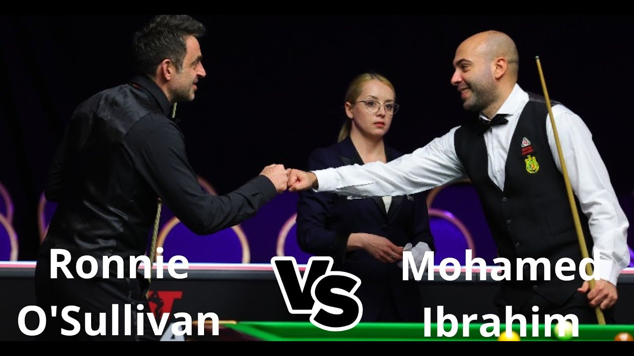 African Snooker Champion | Ronnie O'Sullivan vs Mohamed Ibrahim - YouTube