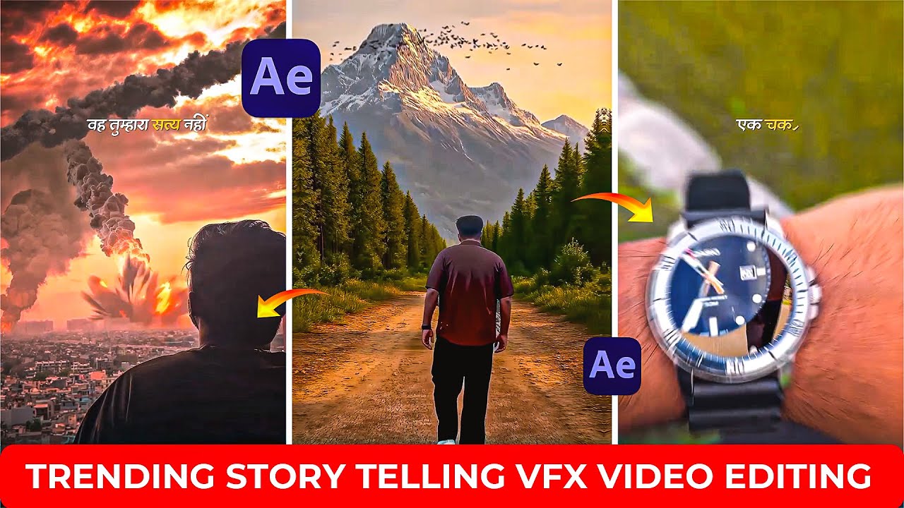 Viral Instagram Storytelling VFX | Pro-Level After Effect Editing Tips ...