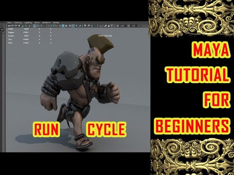 run pt 1| MAYA RUN CYCLE| MAYA ANIMATION TUTORIAL| EASY ANIMATION ...