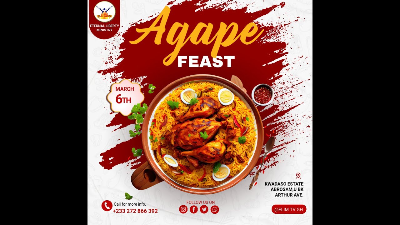 🌿 Agape Feast | A Celebration of Love, Fellowship & Faith - YouTube