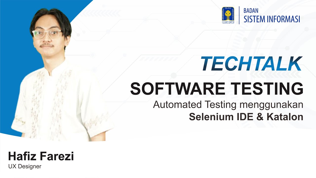 TECHTALK BSI UII : SOFTWARE TESTING - YouTube