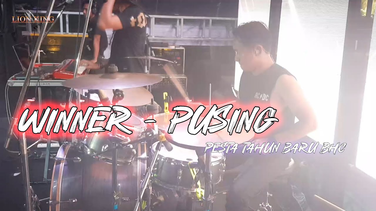 WINNER - PUSING COVER BY LIONKING (PESTA TAHUN BARU BHC) - YouTube