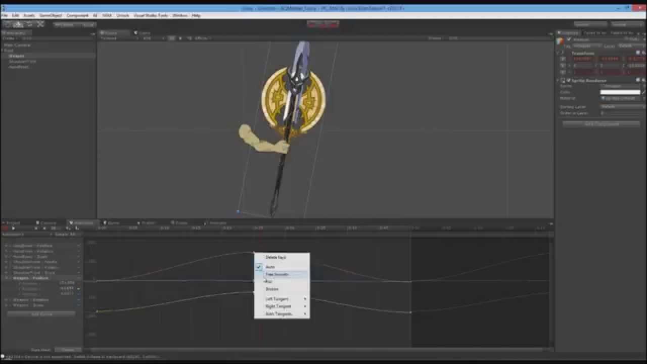 Unity Curve Editor - YouTube