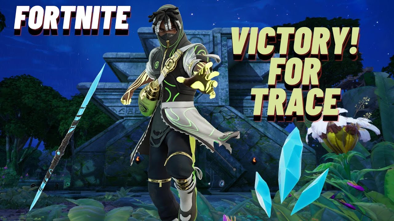 Victory! for TRACE in a FORTNITE Solo Match. - YouTube