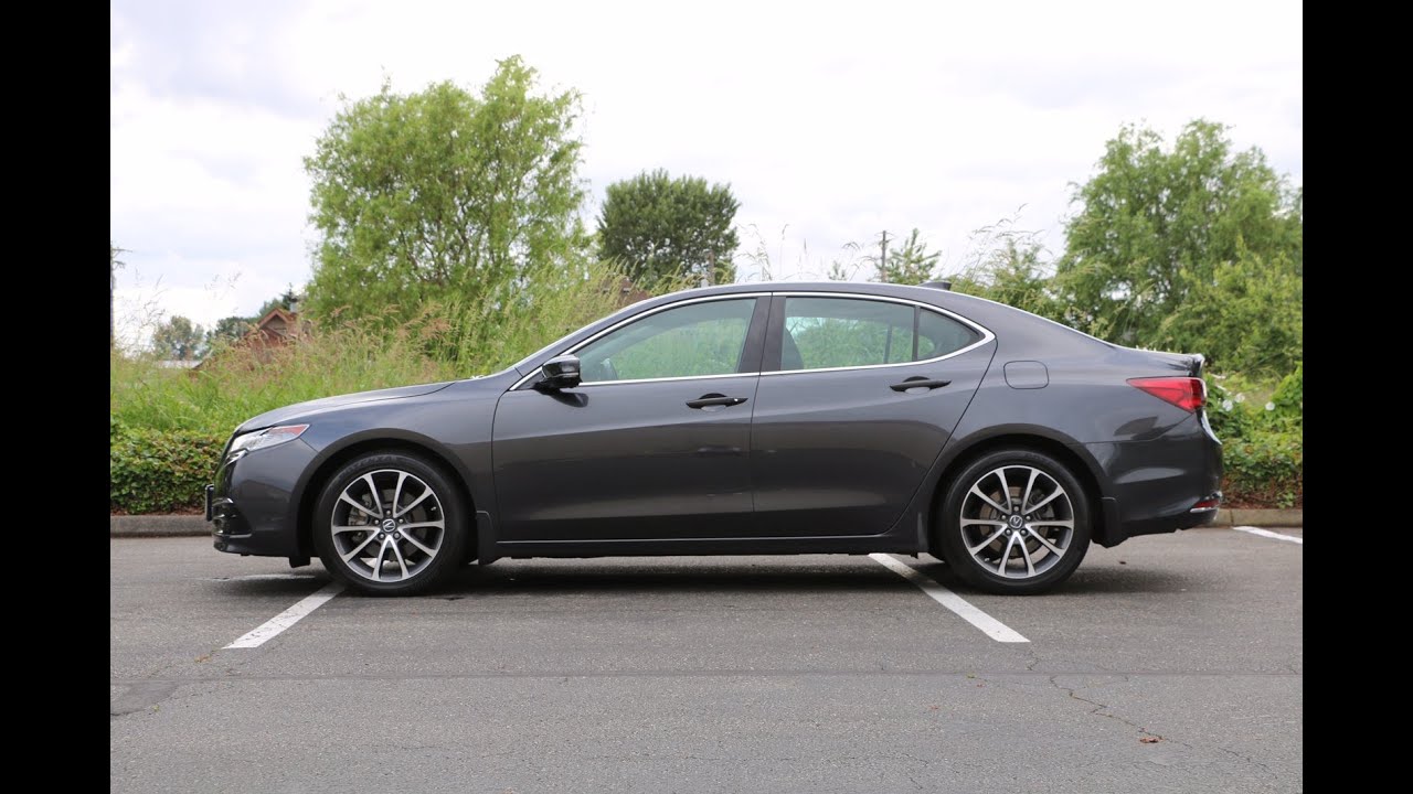 The 2015 Acura TLX V6 Tech is the Fusion of The TSX and TL - YouTube