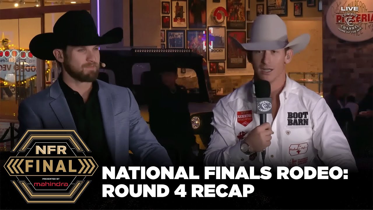 NFR Round 4 Recap ⭐ Kade Sonnier’s 86.75 + John Douch’s Comeback in Tie ...