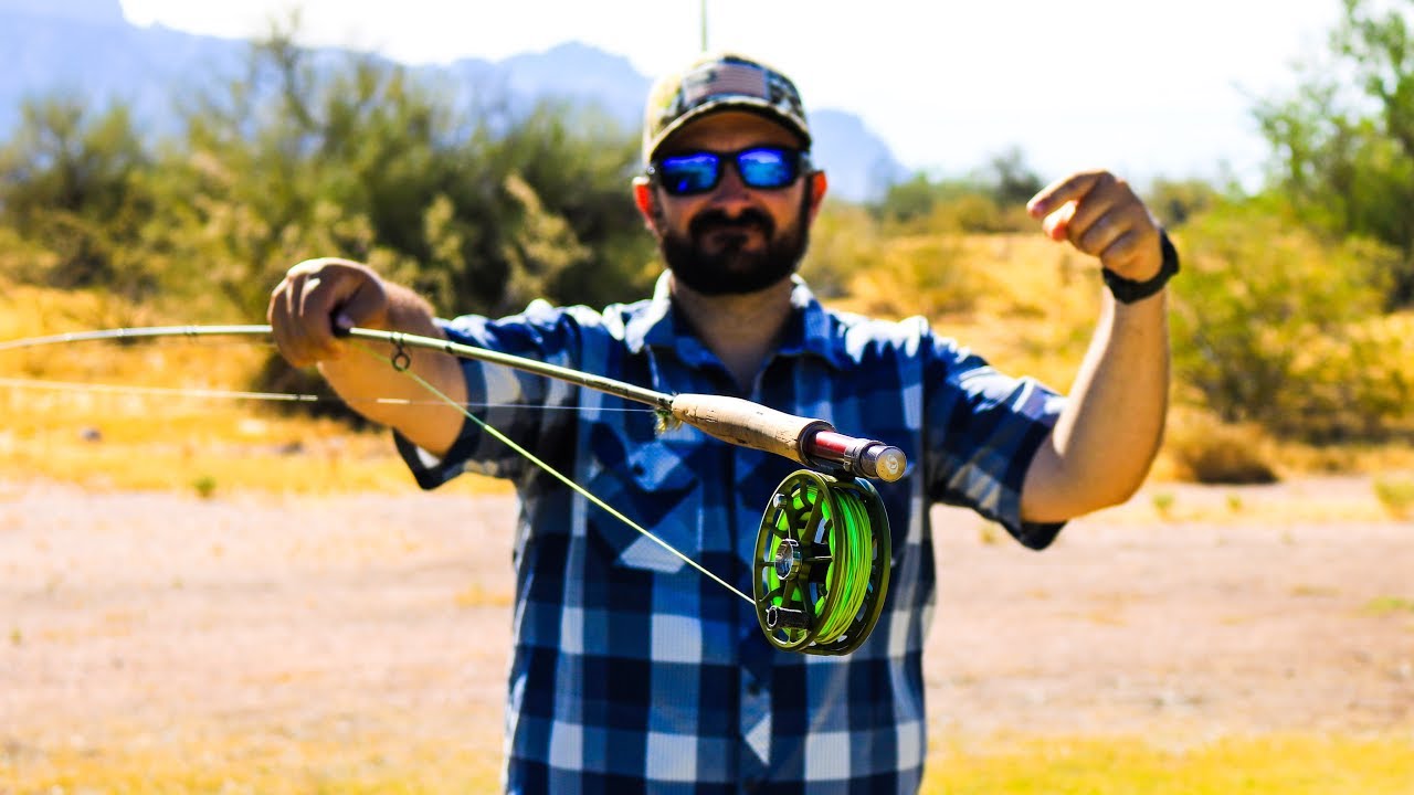 How to CAST A FLYROD! (Teaching the BEST way to start FLY FISHING ...
