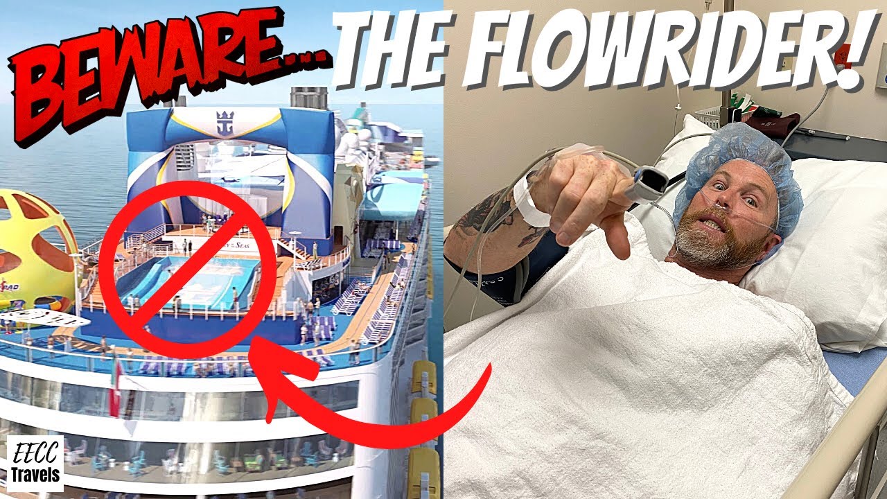 BEWARE the FlowRider!!! MAJOR WIPEOUTS!!! How I Injured Myself On A ...