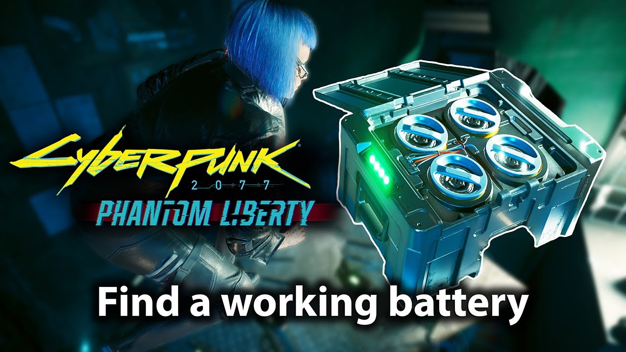 Scan your surroundings to find a working battery - Cyberpunk Phantom ...