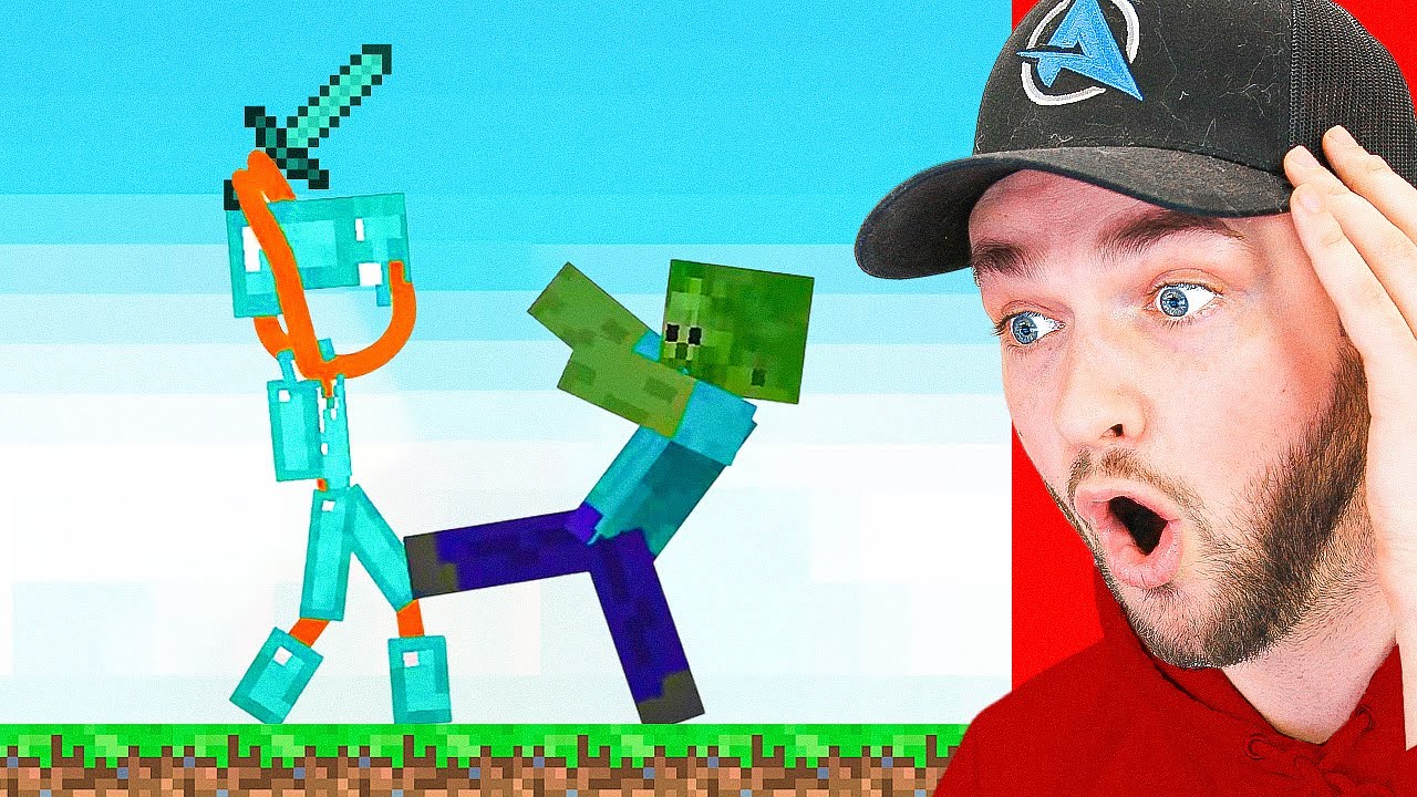 The *BEST* STICK FIGHT Minecraft ANIMATIONS! - YouTube