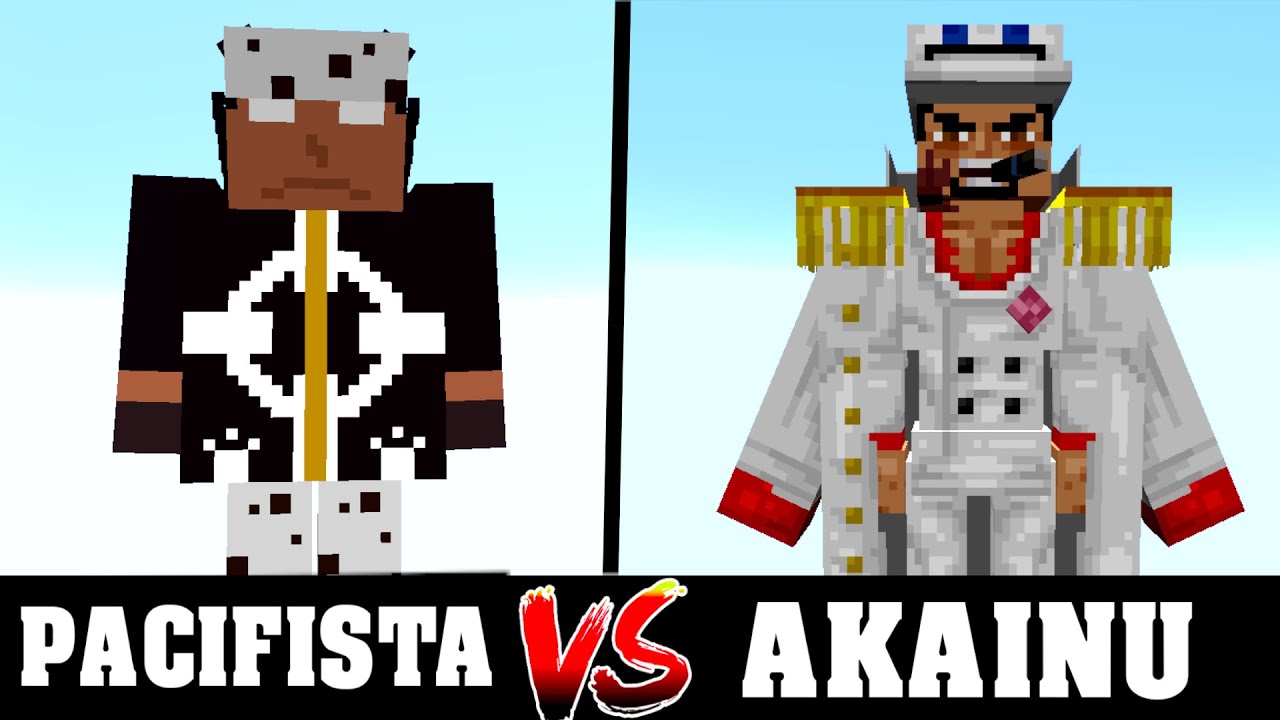 PACIFISTA VS AKAINU / MINECRAFT MOB BATTLE - YouTube