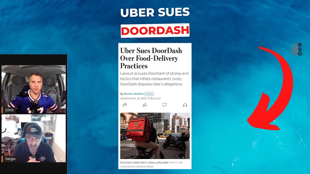 Uber Sues DoorDash - YouTube