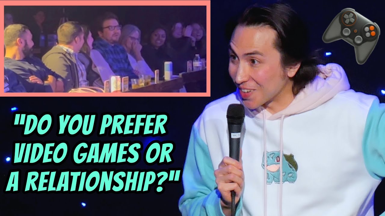 Gamer With His Mom in the Crowd | James Camacho Stand Up Comedy - YouTube