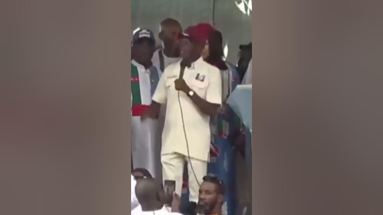 Comrade Adams Oshiomoles Powerful Speech In Bayelsashorts Youtube