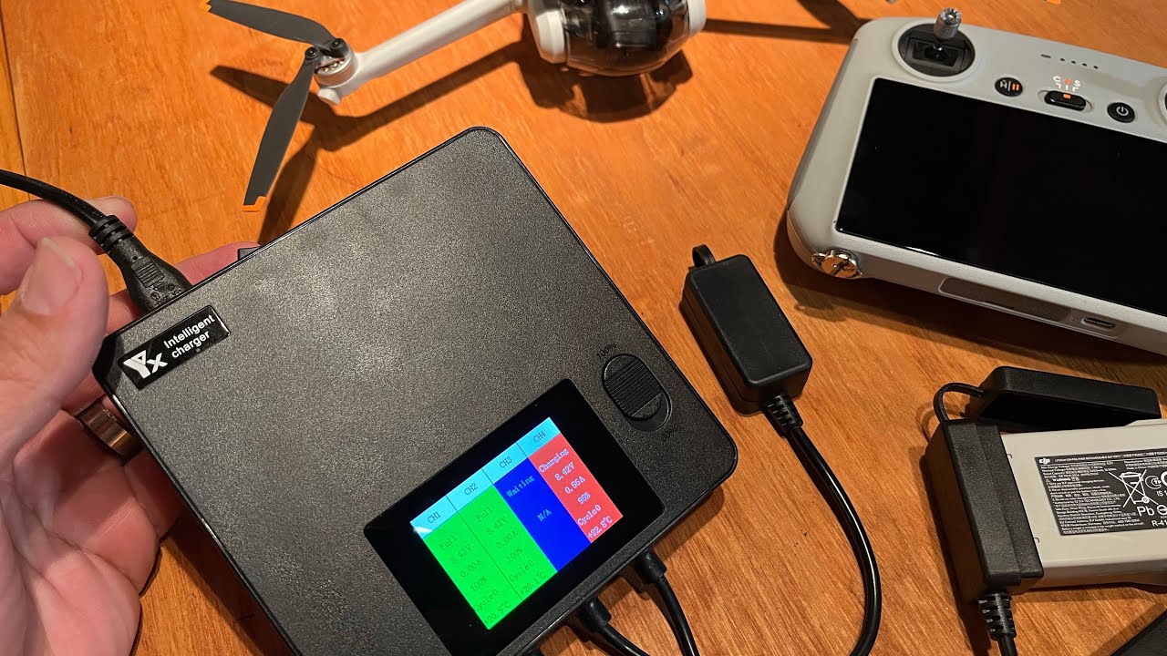 DJI Mini 3 & Mini 3 Pro FAST Smart Charger - YouTube