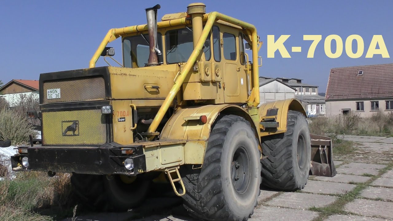 KIrovez / Kirowez K 700 A - alter Russischer Traktor - old Russian ...