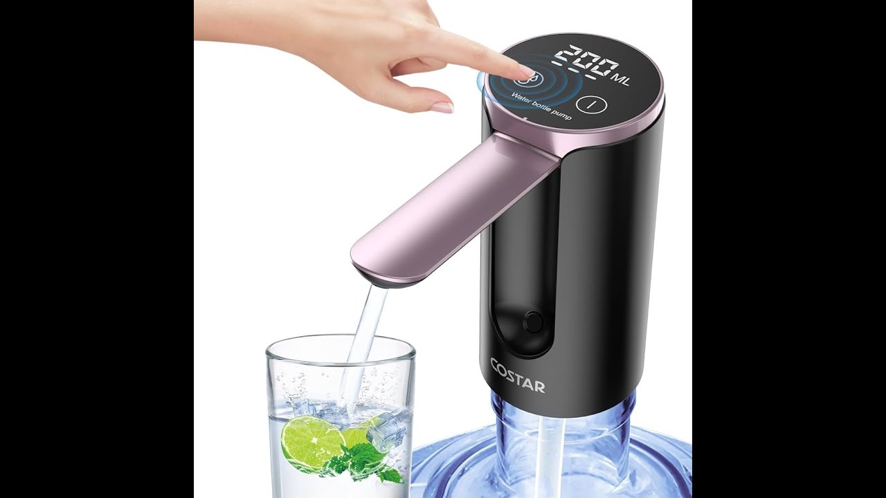 COSTAR Water Dispenser Pump (Elegant Black) for Daily use🔥🔥🔥 - YouTube