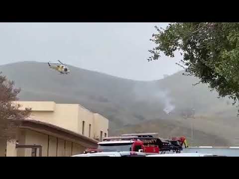 Kobe Bryant ÖLÜM Kobe Bryant DEAD Kobe Bryant kaza görüntüleri