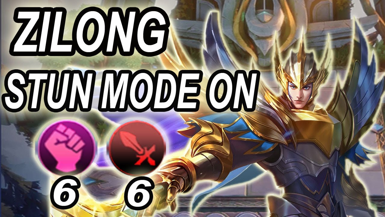 ZILONG STUN MODE ON!, 6WRESTLER 6WM, TUSUK TUSUK STUN! MAGIC CHESS COMBO, MOBILE LEGEND, MAGIC ...