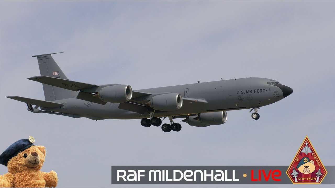 LIVE SHOW RAF MILDENHALL 100TH AIR REFUELING WING USAFE KC-135 MC130J & CV22 OSPREY 26.06.23 ...