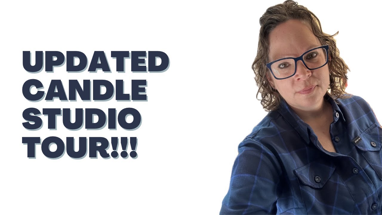 Tour of my candle studio!! - YouTube