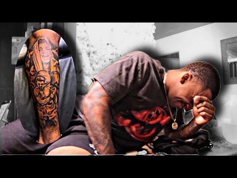 Tattooing My Entire Leg **VERY PAINFUL** Pt.1🔥