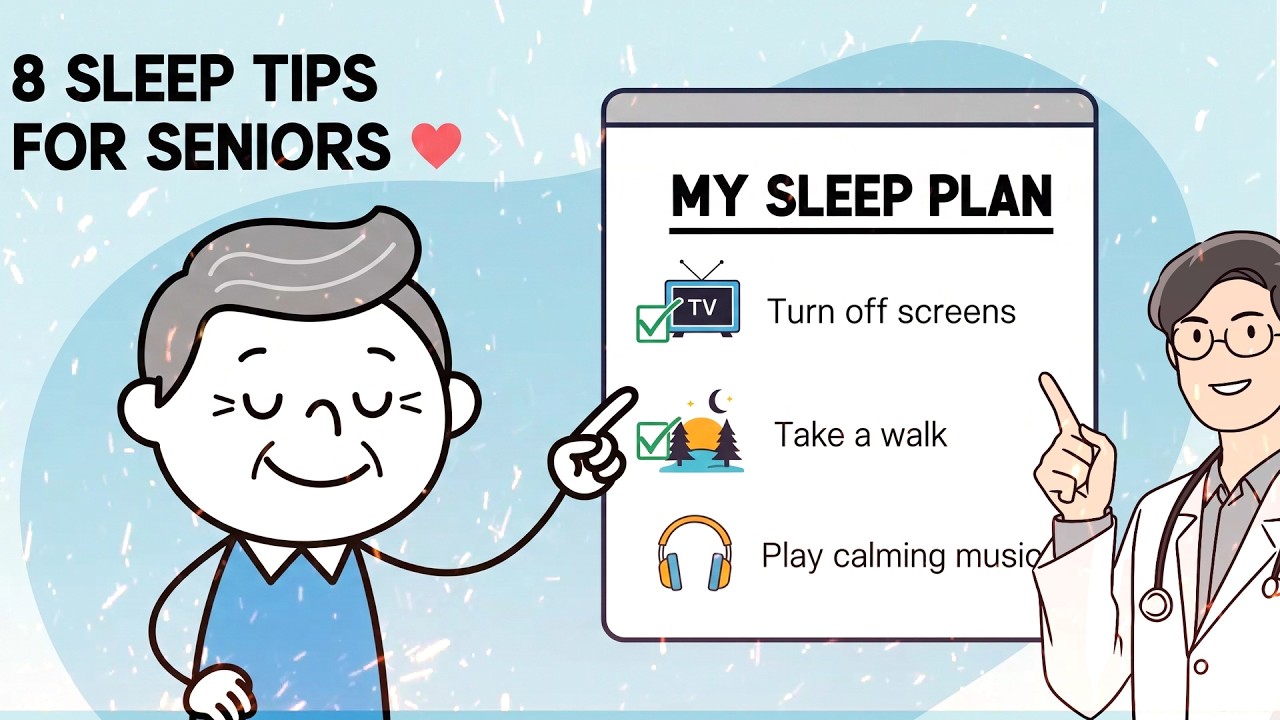 Sleep Like a Baby at 70+ (8 Proven Tips) | Sleep Science - YouTube