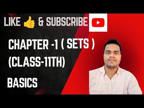 INTRODUCTION OF SETS (CLASS-11th) - YouTube