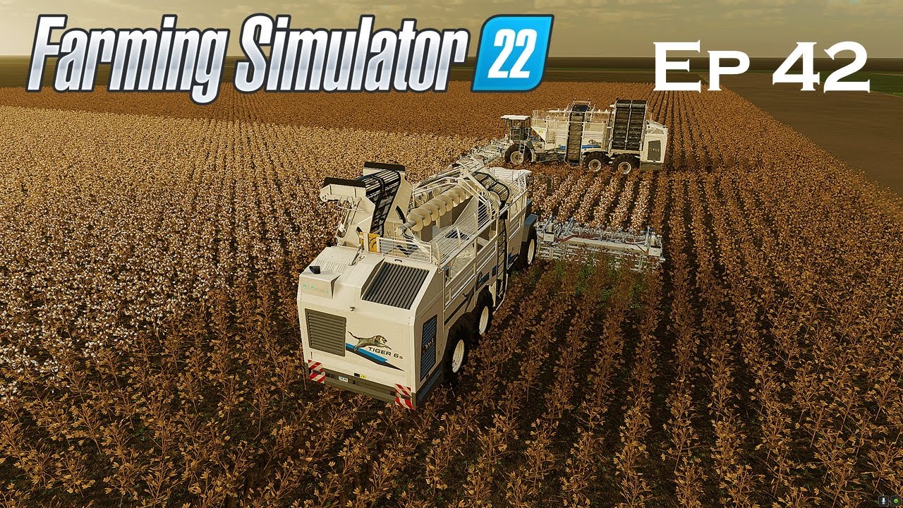 farming Simulator 22 fs22 timelapse big fields map Ep #42 mega farm ...