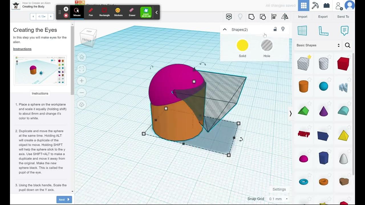 How to create an alien - Part 1 - YouTube