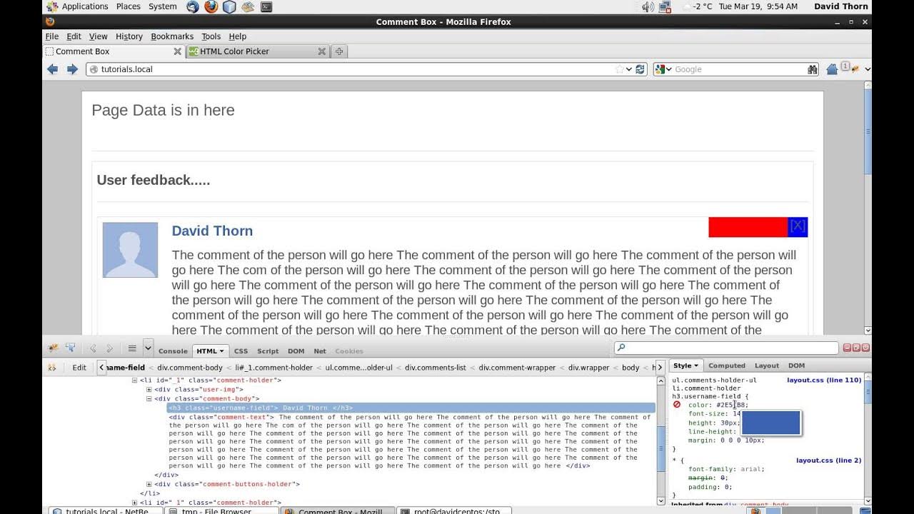 AJAX - Comment Box with [ Javascript jQuery JSON PHP MySQL ] - Step by ...