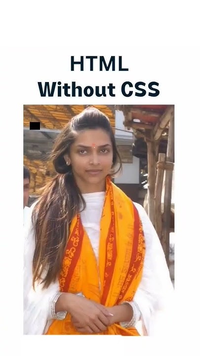 Html With And Without Css🤣😂 Shorts Coding Programming Trending Viral Deepikapadukone