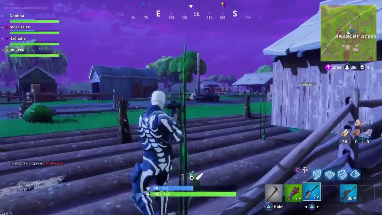 Fortnite. 2x 1v4 Solo Squad - YouTube