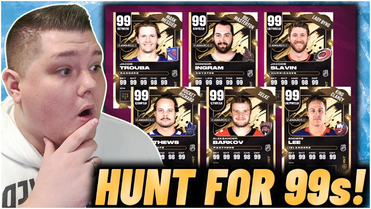 HUNT FOR 99 OVR CARDS! | NHL 24 Pack Opening - YouTube