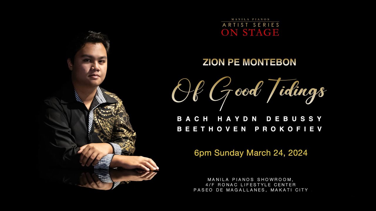 Of Good Tidings - Zion Montebon - YouTube