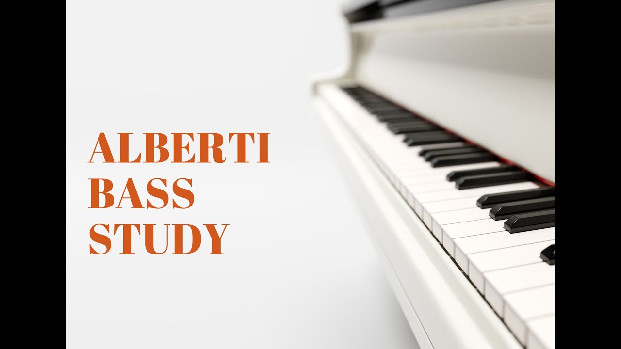 Alberti Bass Study - YouTube