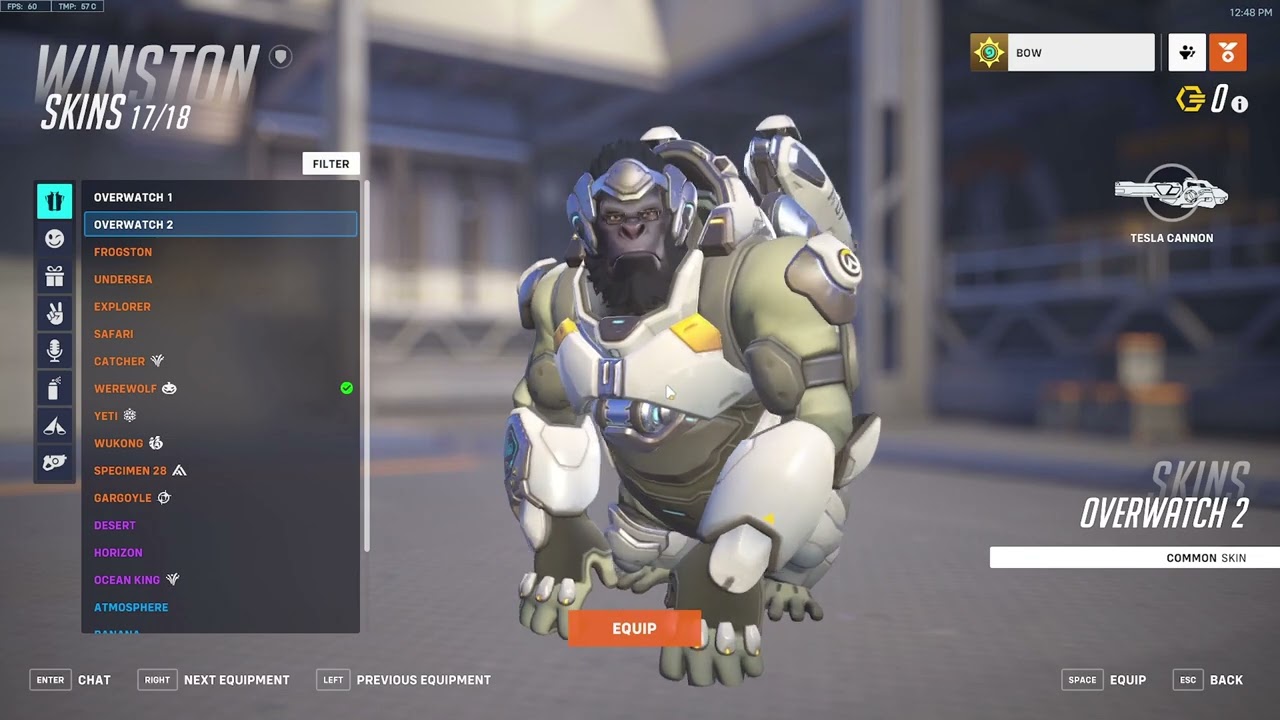 Winston Overwatch 2 Skin (Official) - YouTube