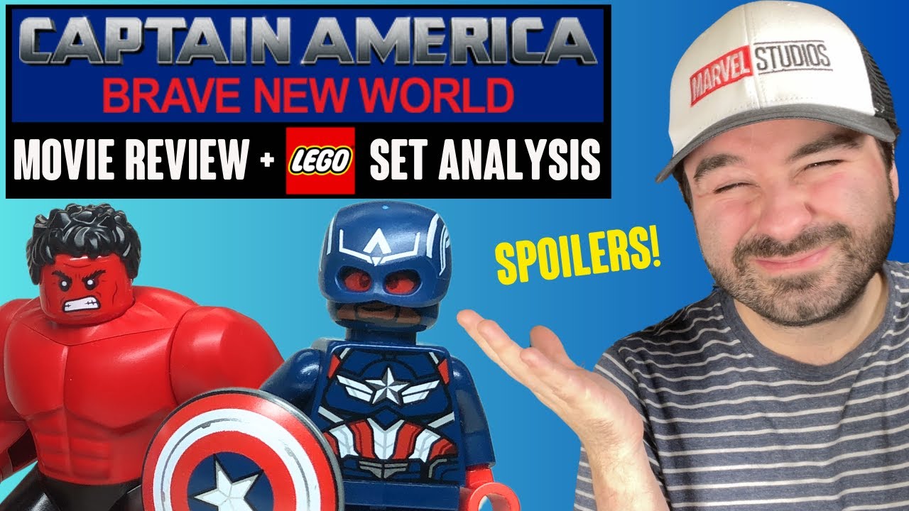 "Captain America: Brave New World" MOVIE REVIEW + LEGO Set Analysis ...