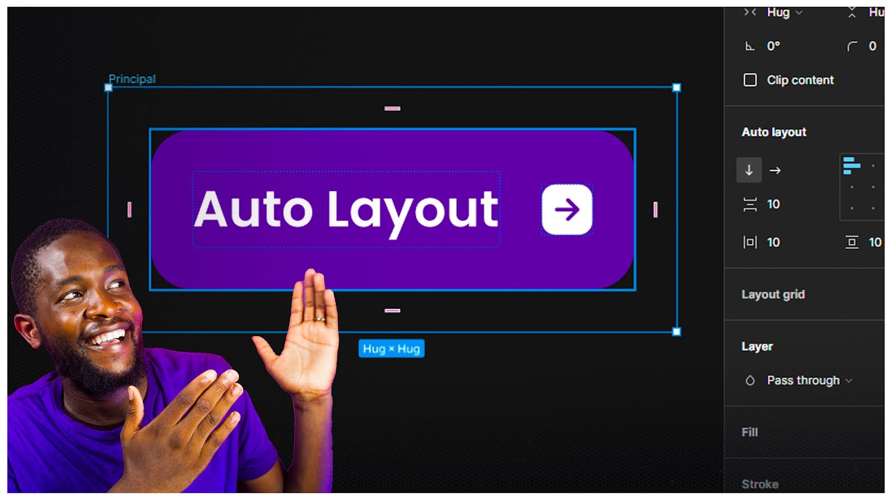 Figma Auto Layout | Introdução Ao layout Automático em 10 Minutos - YouTube