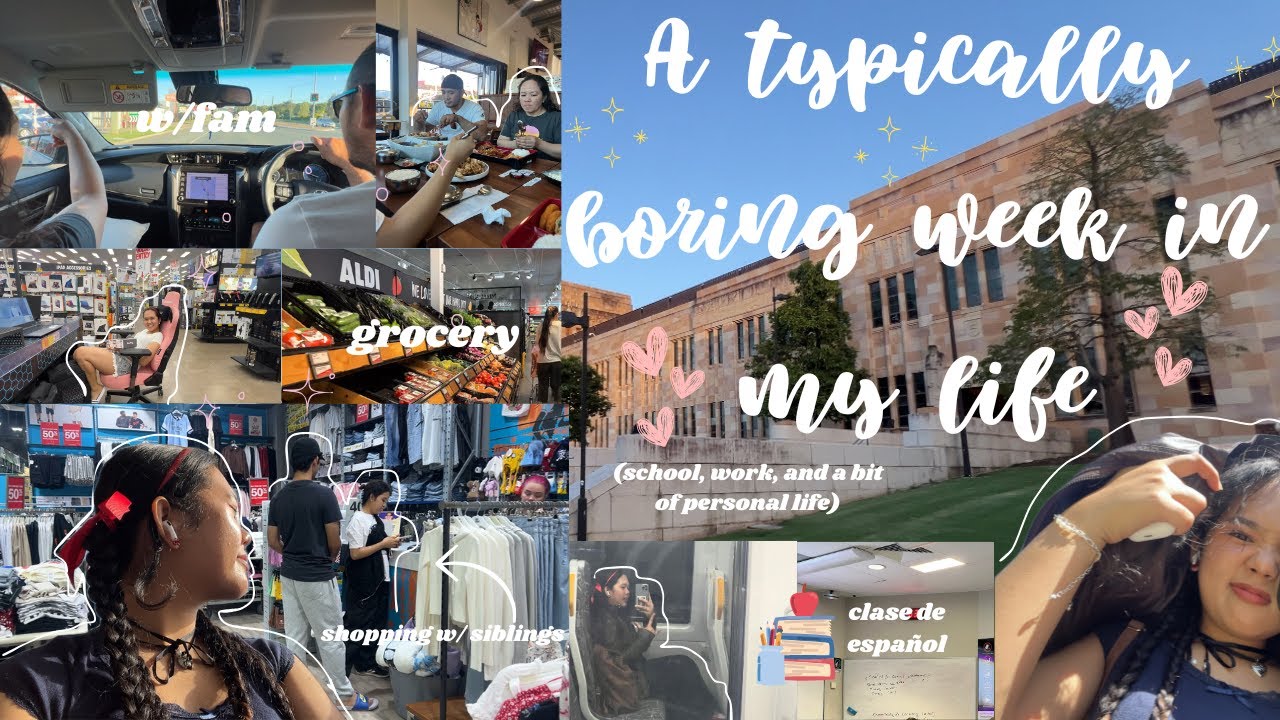 romanticising my typically boring week (school, work & a slice of ...
