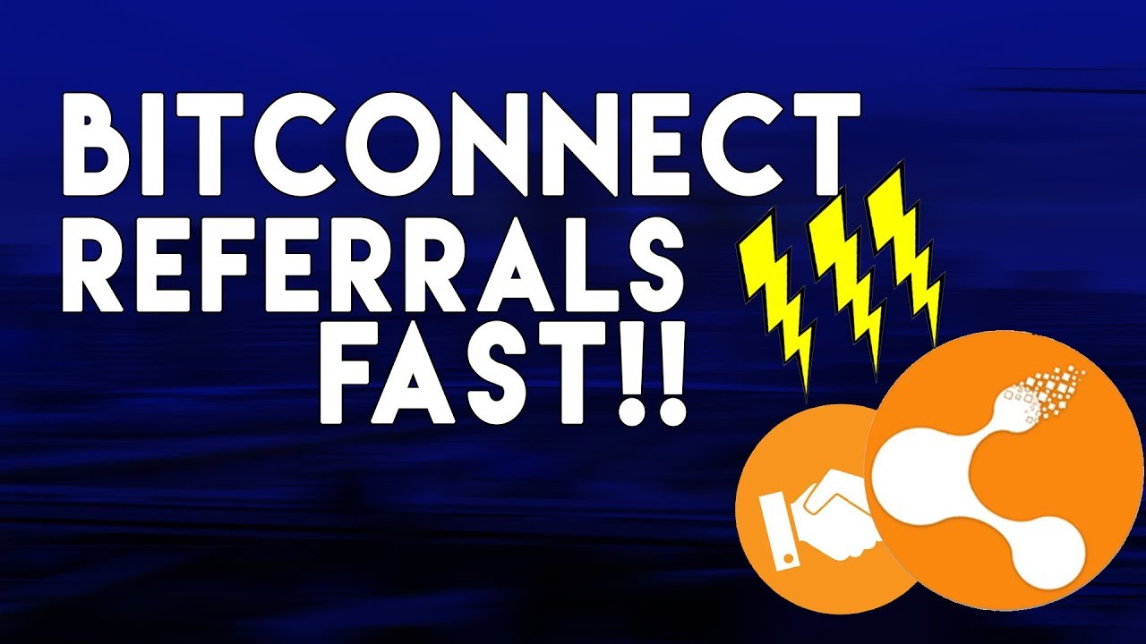How To Get Bitconnect Referrals - One Simple Tip to get Your Team ...