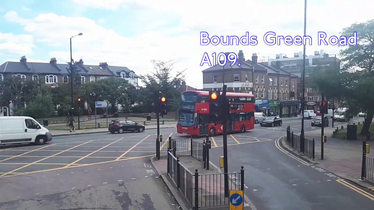 FULL ROUTE VISUAL | London Bus Route 221: Edgware – Turnpike Lane ...