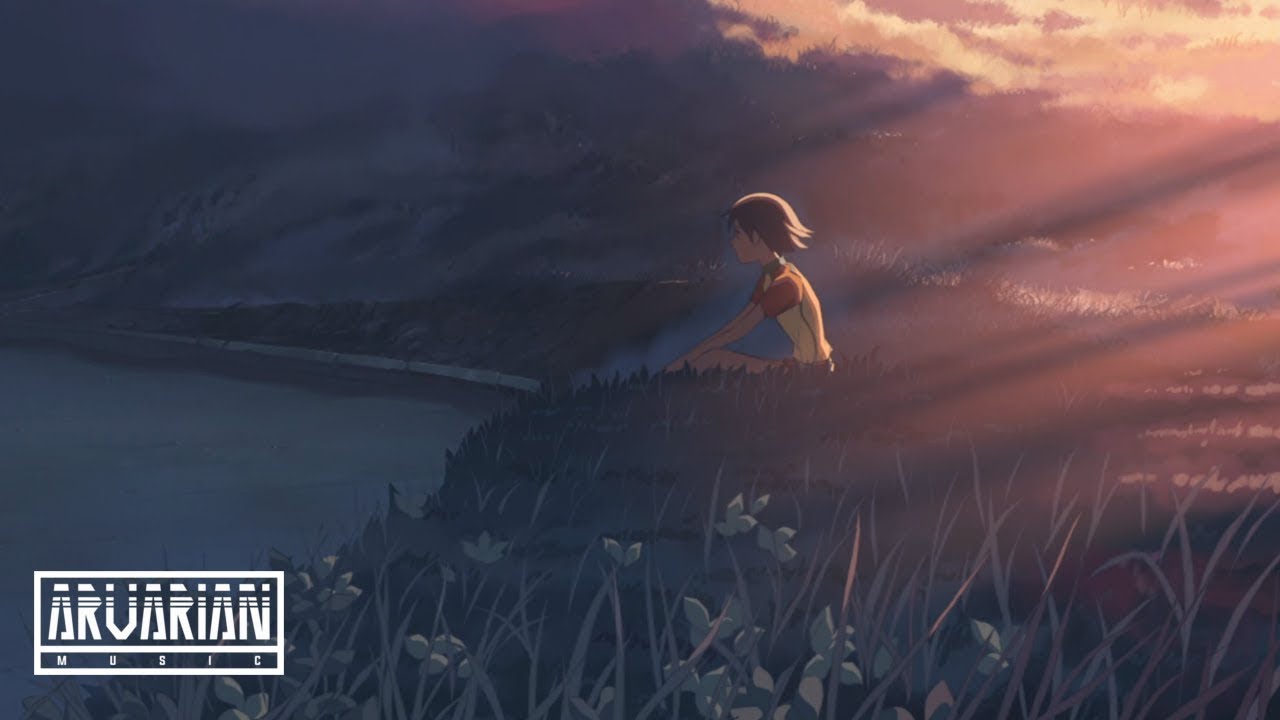 Chinsaku - Sunset relaxing music, the sound of rain falling 2020 - YouTube