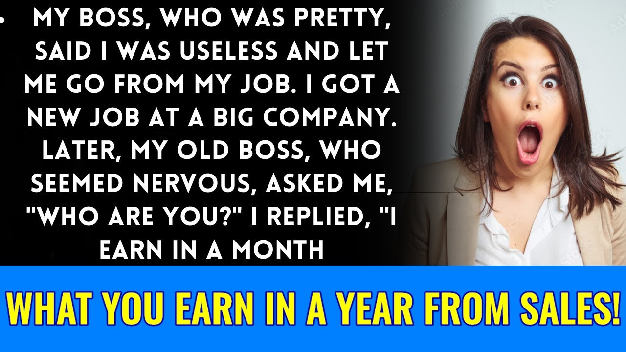 My attractive boss fired me,calling me 'worthless,' and then awkwardly ...