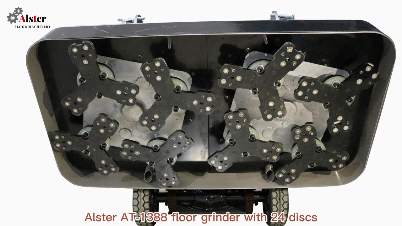 Alster AT-1388 floor grinder with 24 discs. Super highly efficienct for ...