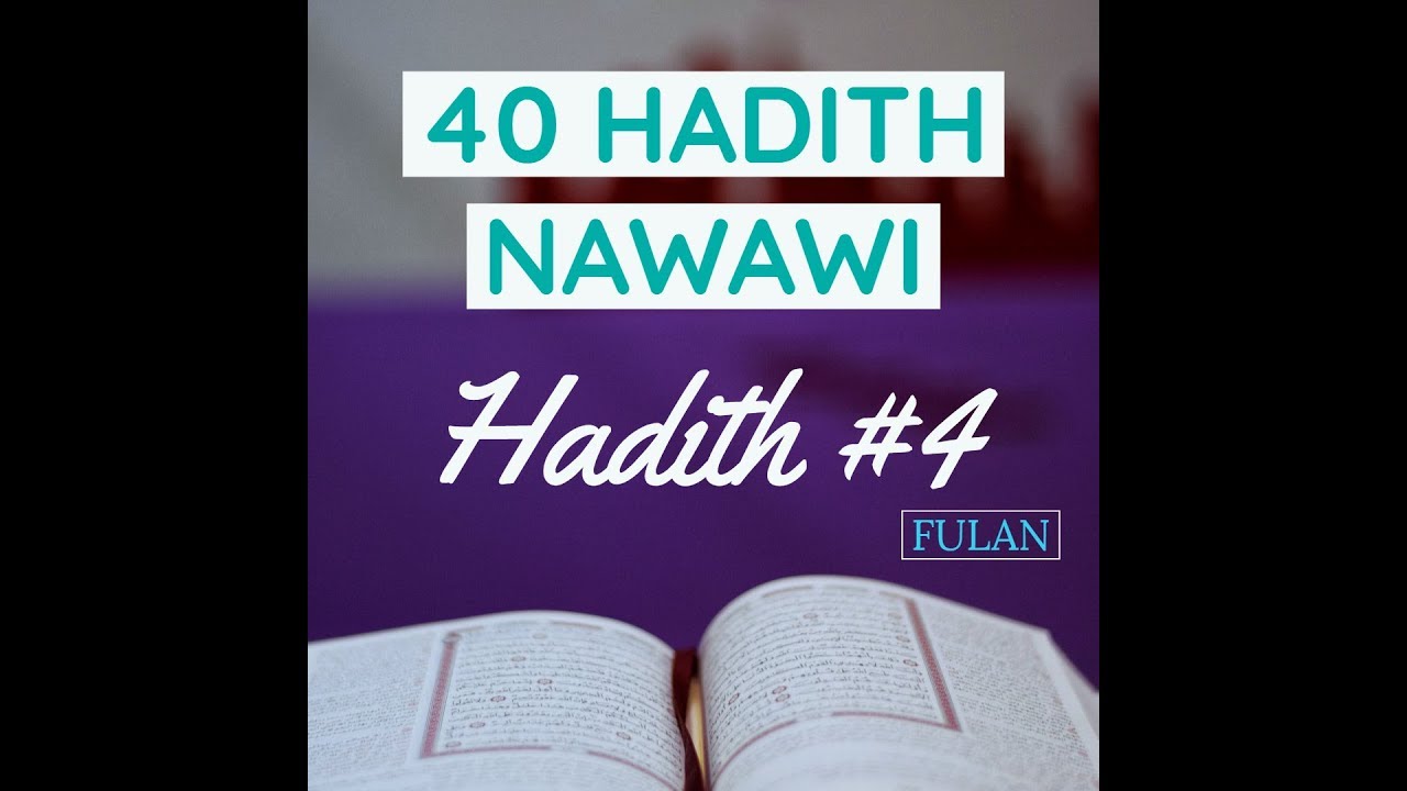 Easily Memorize 40 Hadith Nawawi! Hadith #4 | Dr. Abu Ayman - YouTube