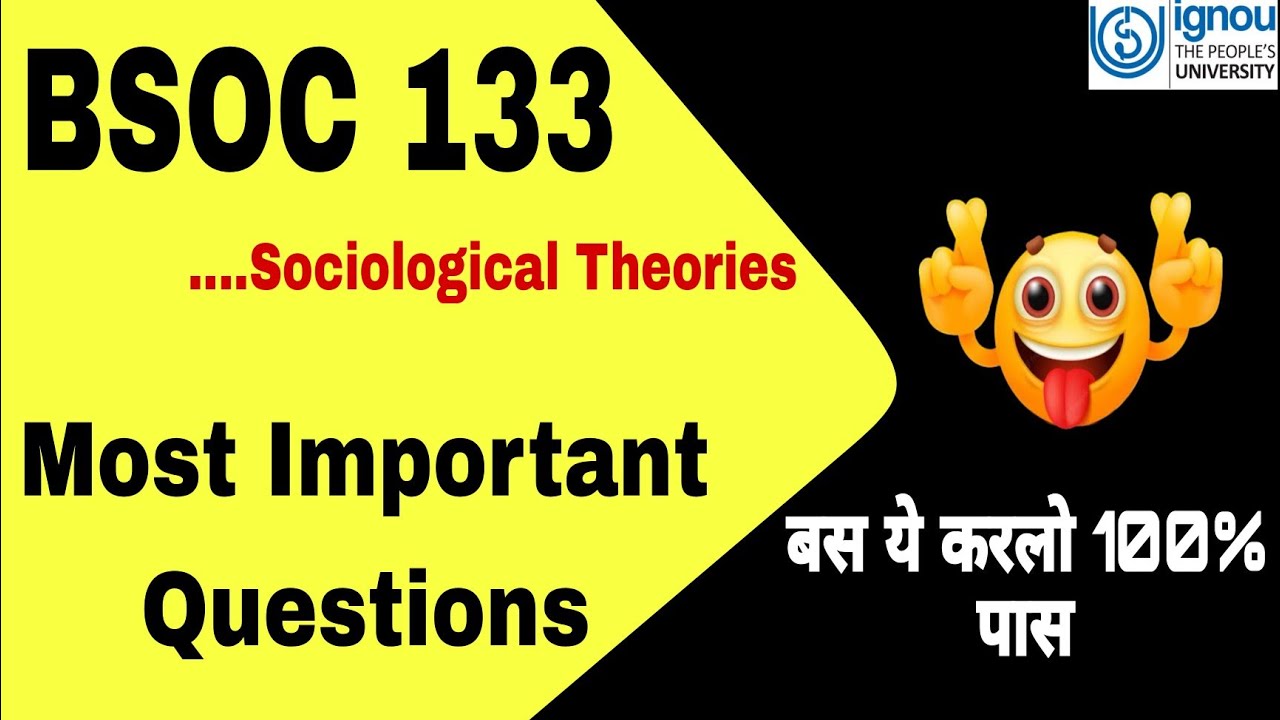 BSOC 133 Important Questions | Bsoc 133 Important Questions In English ...